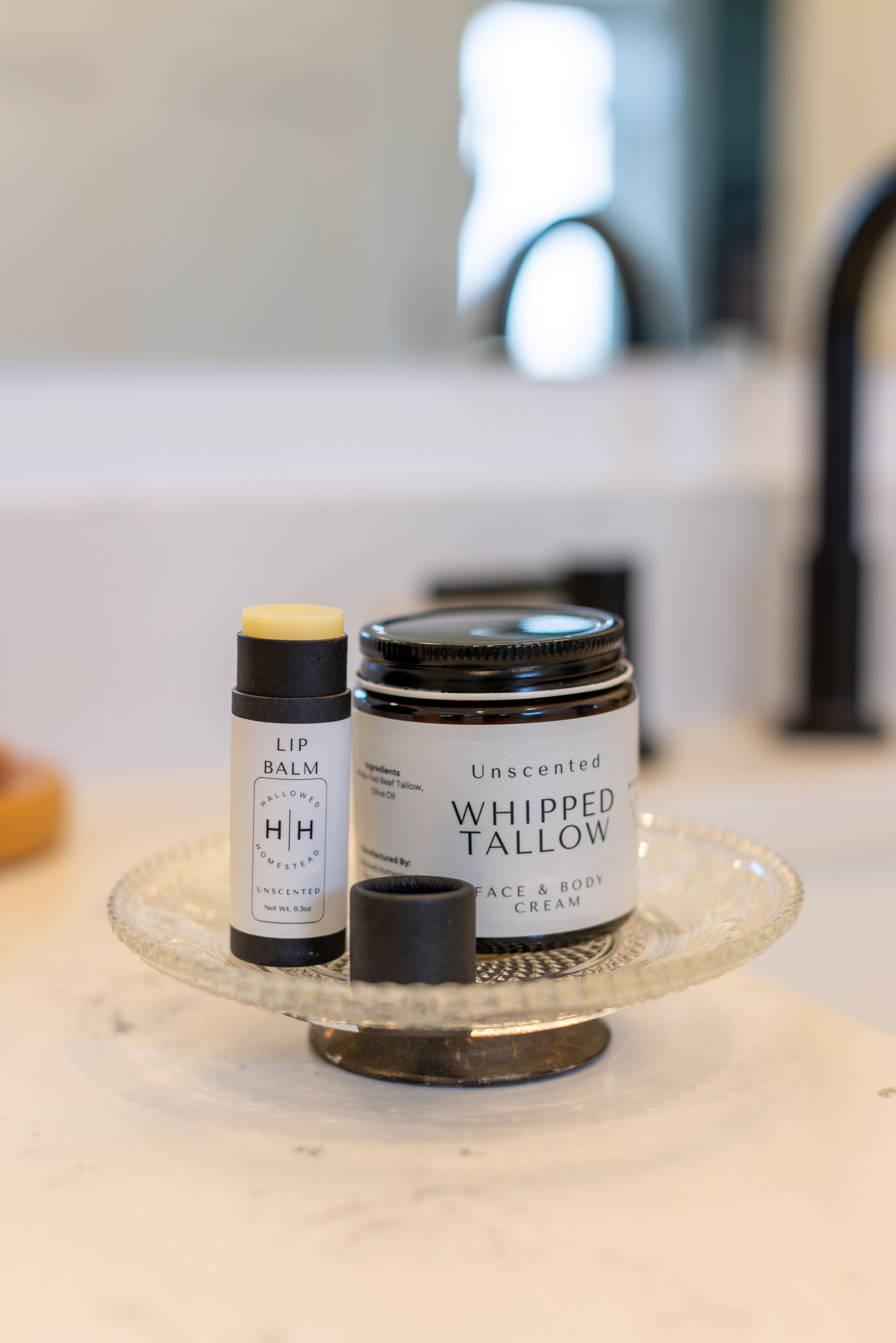 Hallowed-Sample Box-Whipped Tallow-Tallow Lip Balm – Hallowed Homestead